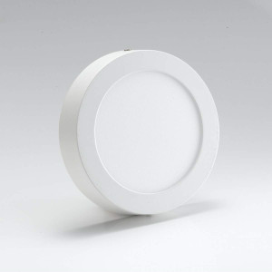 RADIANT LED Surface Panel Round Light (8 watts, 12 cm x 12 cm x 3 cm ...