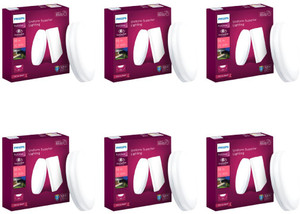 PHILIPS Full Glow 12-watt Round LED Surface Downlighter,Natural White ...