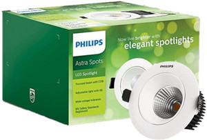 PHILIPS Astra Spot 3-watt Tiltable LED Spotlight for Display 64mm Cool ...