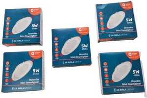 ORIENT Orient 5W Ceiling Light for Home and Hall (Pack of 5) Ceiling ...