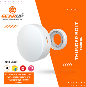 Gear Up Thunderbolt Clip-on (15w) Warm White ( Ceiling Light Ceiling ...