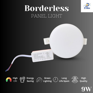 D'Mak D'Mak 9w Borderless Led Panel Light for POP/False Ceiling in ...