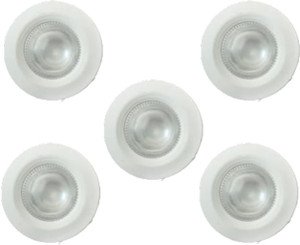 MX Glow Spot LED Light for Ceiling, 1-Watt Panel Light (Pack of 5 ...