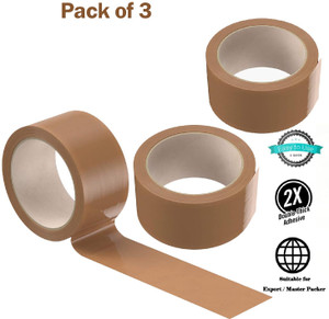 Flipkart.com | Boxer Bopp Brown Tape (Pack of 3) 48mm x 50 Meter Length ...