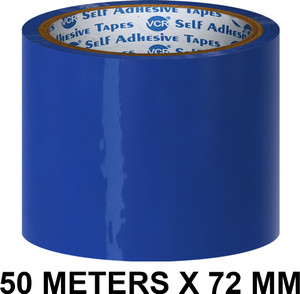 Flipkart.com | VCR Blue Color Tape - 50 Meters in Length - 72mm / 3 ...