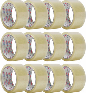 Flipkart.com | HEPINES 2 Inch 100 Meter Pack of 12, Transparent Tape ...
