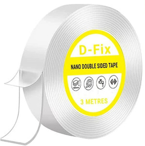 Flipkart.com | Dfix Heavy Duty Transparent Removable Mounting Double ...