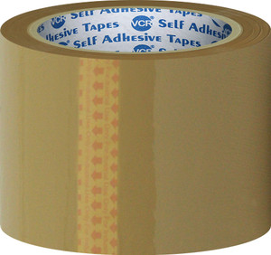 VCR Self Adhesive Brown Cello Tape 65 Meter Length 72mm/3 Inch Width 48 ...