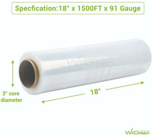Flipkart.com | SAMPIN Stretch Film Small Wrapping Roll 450 mm / 18 inch ...