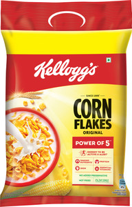 Kellogg's Corn Flakes Original, Power of Energy, Protein, Iron, Calcium ...