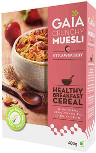 GAIA Crunchy Muesli Strawberry Box Price in India - Buy GAIA Crunchy ...