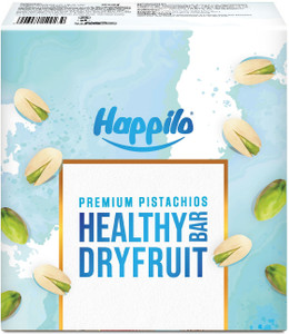 Happilo Premium Pistachios Healthy Dry Fruit Bar Box Price in India ...