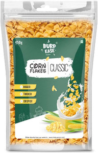 BURPEASE Corn Flakes Crispy and Delicious Breakfast Cereal Pouch Price ...
