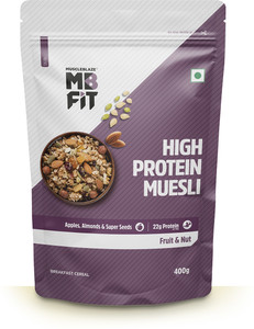 MUSCLEBLAZE High Protein Muesli, 18.79 g Protein, with Superseeds ...