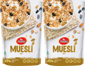 shanti's Diet Muesli Low-Calorie Breakfast Cereal High Protein Fibre ...