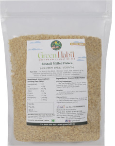 greenhabit by Greenhabit Foxtail Millet Flakes-GlutenFree Millets-High ...