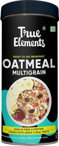 True Elements Multigrain Oatmeal - No Added Sugar, Real Fruit, Ready to ...