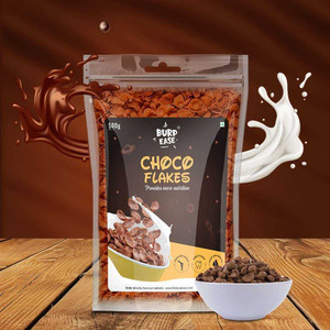 BURPEASE Choco Flakes High in Protein,Vitamins & Minerals Breakfast ...