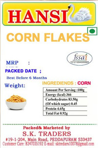 Hansi Raw Cornflakes 250B Grams Pouch Price in India - Buy Hansi Raw ...