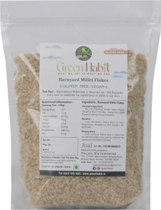 greenhabit by Greenhabit Barnyard Millet Flakes-GlutenFree Millets-High ...