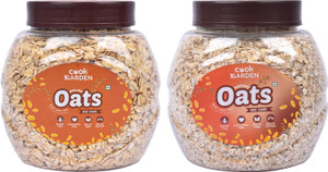 Cook Garden Instant & Rolled Oats, 100% Wholegrain Breakfast, High ...