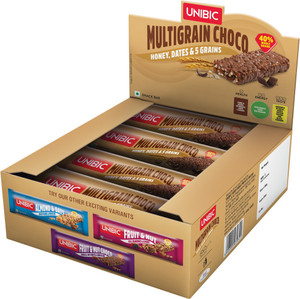 UNIBIC Multigrain Choco Snack Bar Box Price in India - Buy UNIBIC ...
