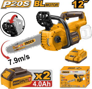 INGCO CGSLI201286 20v 12inch Cordless Chainsaw Price in India - Buy ...