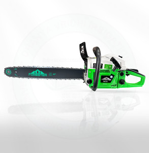 DVI Heavy Duty Forester Chainsaw With 2 Stroke 58CC Air Cooled Petrol ...
