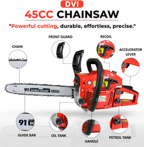 RICO ITALY PREMIUM QUALITY HEAVY DUTY 18inch HARVESTOR CHAIN SAW, 45cc ...