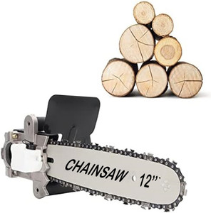 MLD CSAD-1022 12Inch Electric Chainsaw Adapter Set for Angle Grinder ...