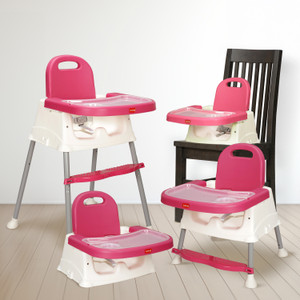LuvLap 4-in-1 Convertible Baby High Chair with Footrest, Low Chair ...