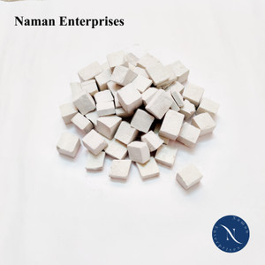 verma & company slate cubes white 1 KG pure white slate pencils cubes ...