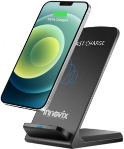 INNOVIX Fast Wireless Charging Stand For iPhone 12/12 Pro/12 Pro max/11 ...