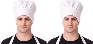 Kodenipr Club Adjustable White Chef Cap/Cooking Cap Chef Hat Price in ...
