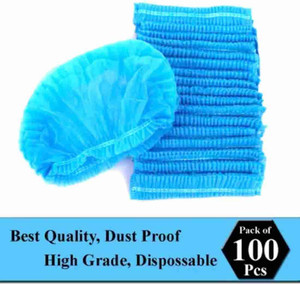 KRISHZONE Disposable Hygiene cap , resturant cap , serving cap ...
