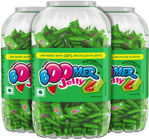 Boomer Jelly Bubble Gum Chewing Gum Jar Watermelon Flavour Chewing Gum ...