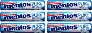 Mentos Pure Fresh Mint Sugarfree Chewing Gum Price in India - Buy ...