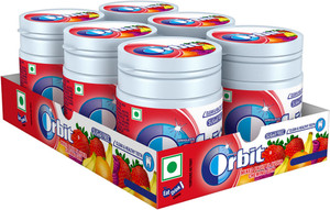 ORBIT Mixed Fruit Sugar-Free Chewing Gum Showbox Pack Mixed Fruit ...