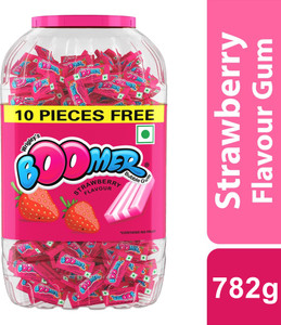 Boomer Flavoured Big Jar Strawberry Chewing Gum Price in India - Buy ...