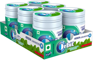 ORBIT Spearmint Sugar-Free Chewing Gum ShowBox Pack Spearmint Chewing ...
