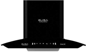 Elisa CROWN 60 Auto Clean Wall and Ceiling Mounted BLACK, STAINLESS ...