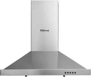 Gilma Pearl 60 SS Wall Mounted Glossy Silver 800 CMH Chimney Price in ...
