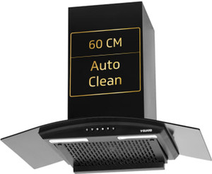 V-Guard C10 Auto Clean 60cm | Push Button Control | Powerful Suction ...
