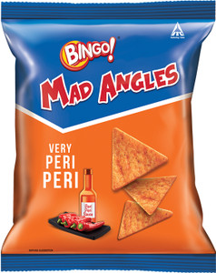Bingo Mad Angles Very Peri Peri Chips Price in India - Buy Bingo Mad ...