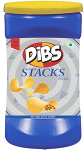 DIBS STACKS Pizza Chips Healthy Snack Pack of 2 Chips Price in India ...
