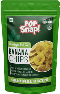 pop snap Himalayan Pink Salt Banana Chips | Banana Wafers | Made with ...