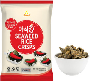 BINARI Seaweed Rice Chips Crispy Snack 30g Product of Korea Chips Price ...