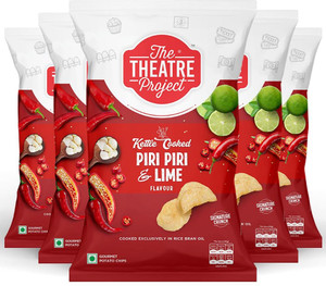 THE THEATRE Project Kettle Cooked Chips, Combo Pack of 5 Pouch, 410g ...