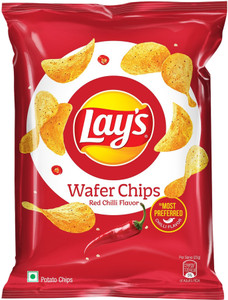 Lay's Wafer Style Potato Chips , Sundried Chilli, Crispy Thin Chips ...
