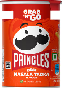 Pringles Kellogg's Potato Chips Desi Masala Tadka Flavour, Chips Price ...